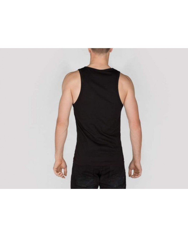 Tílko STAR TANK Alpha Industries BLACK / ČERNÉ
